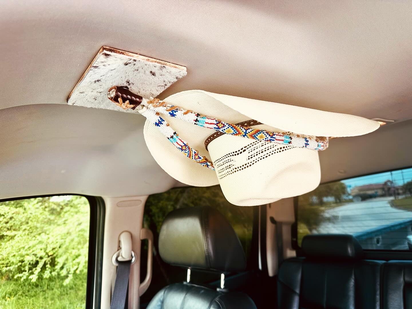 Jesse Marroquin’s White Horse Native American Cowboy Hat Rack Edition ...