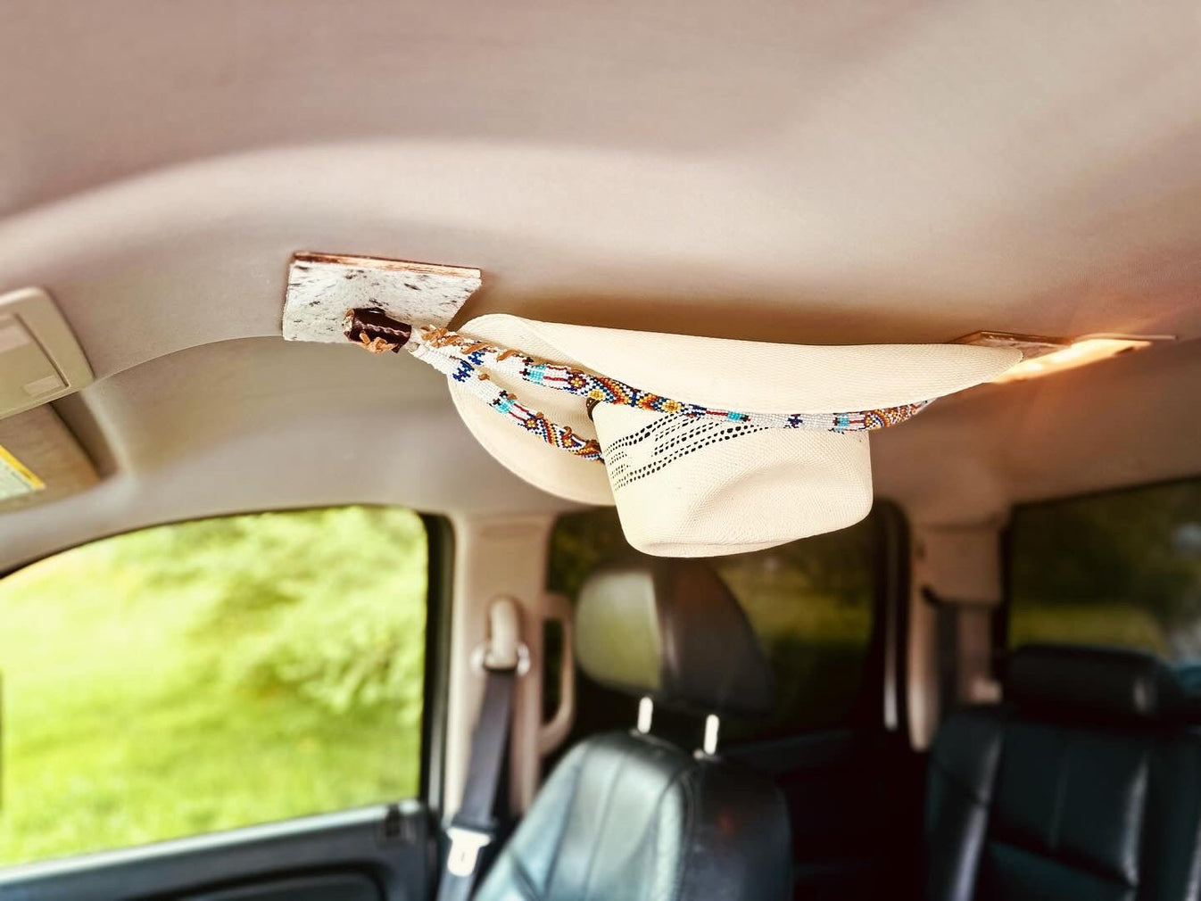 Jesse Marroquin’s White Horse Native American Cowboy Hat Rack Edition ...