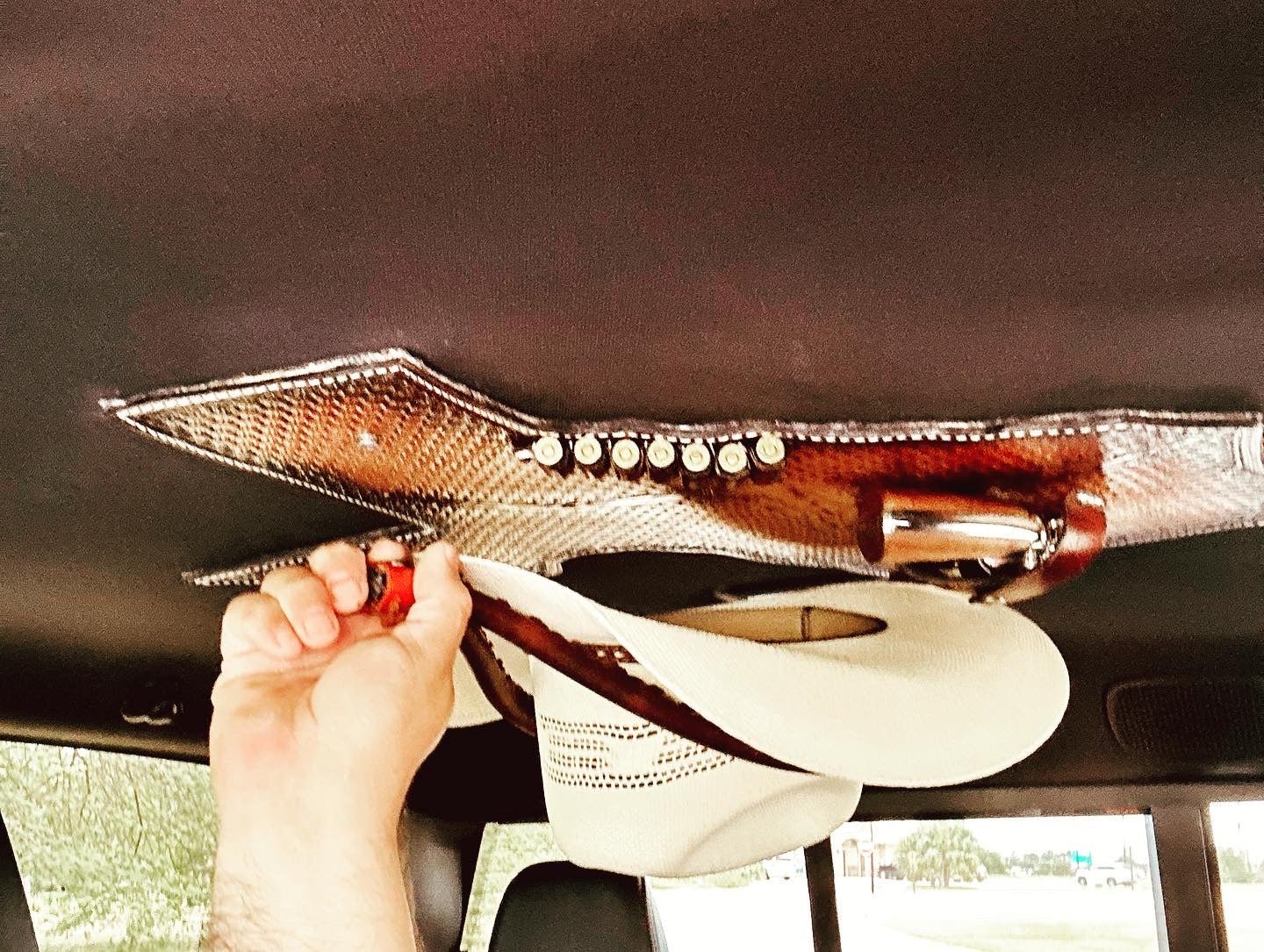 JM Great States Of America Gun Holster Cowboy Hat Rack - JM Ranch Snap ...